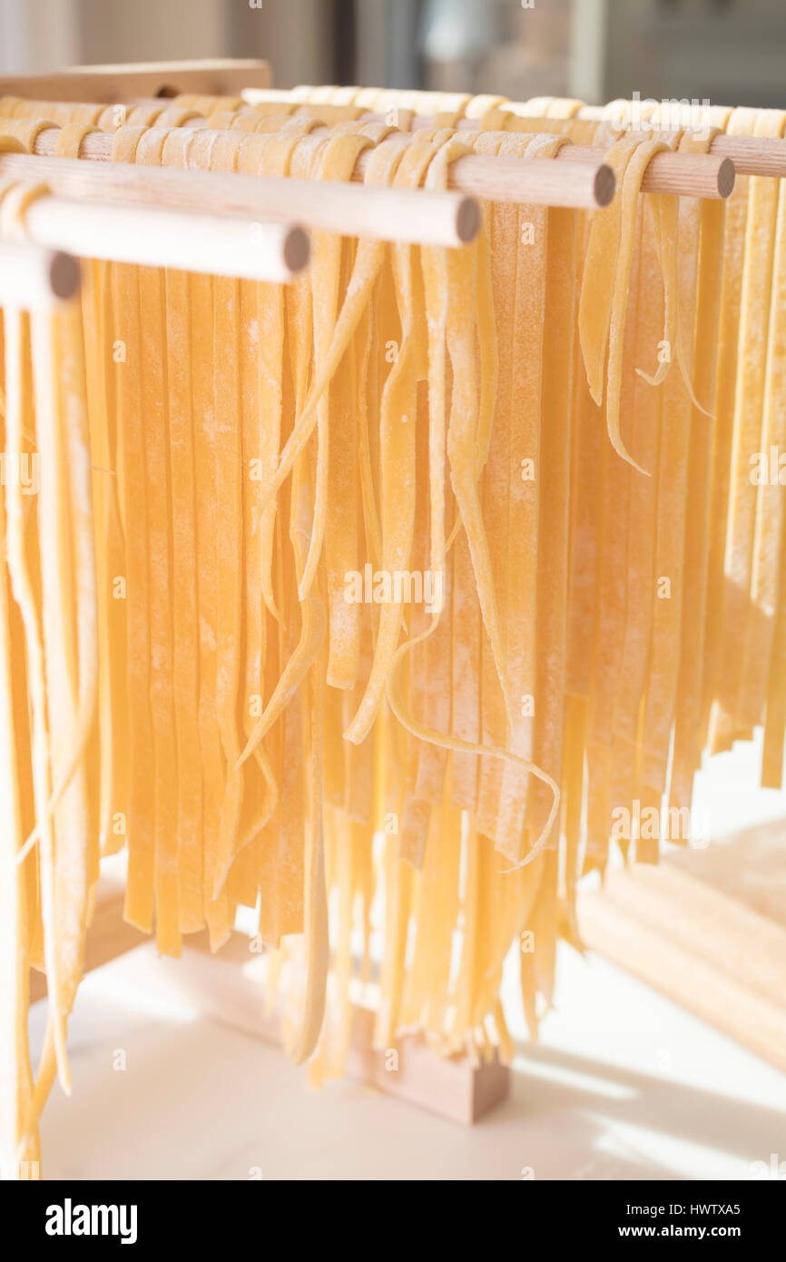 Pasta rack hi-res stock photography and images - Alamy
