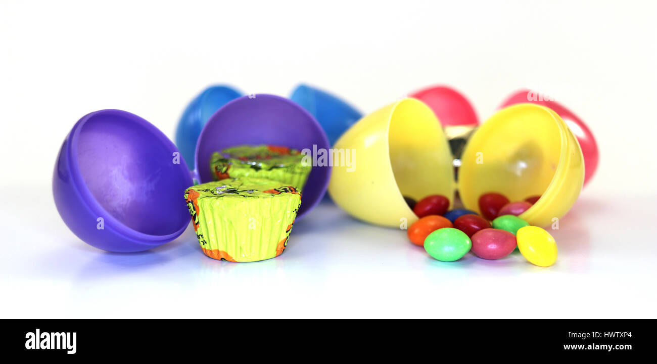 assorted colored easter eggs with cany inside Stock Photo - Alamy assorted colored easter eggs with cany inside Stock Photo - Alamy