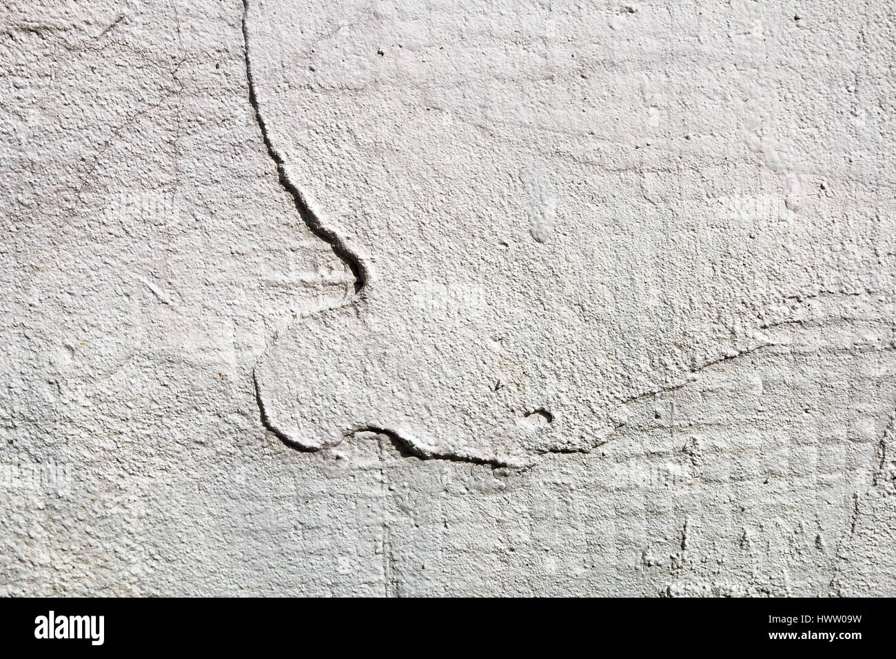 Stone plaster wall background and texture style. Smears on a concrete ...