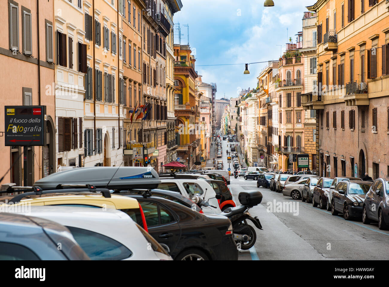 Via di santa maria maggiore hi-res stock photography and images - Alamy