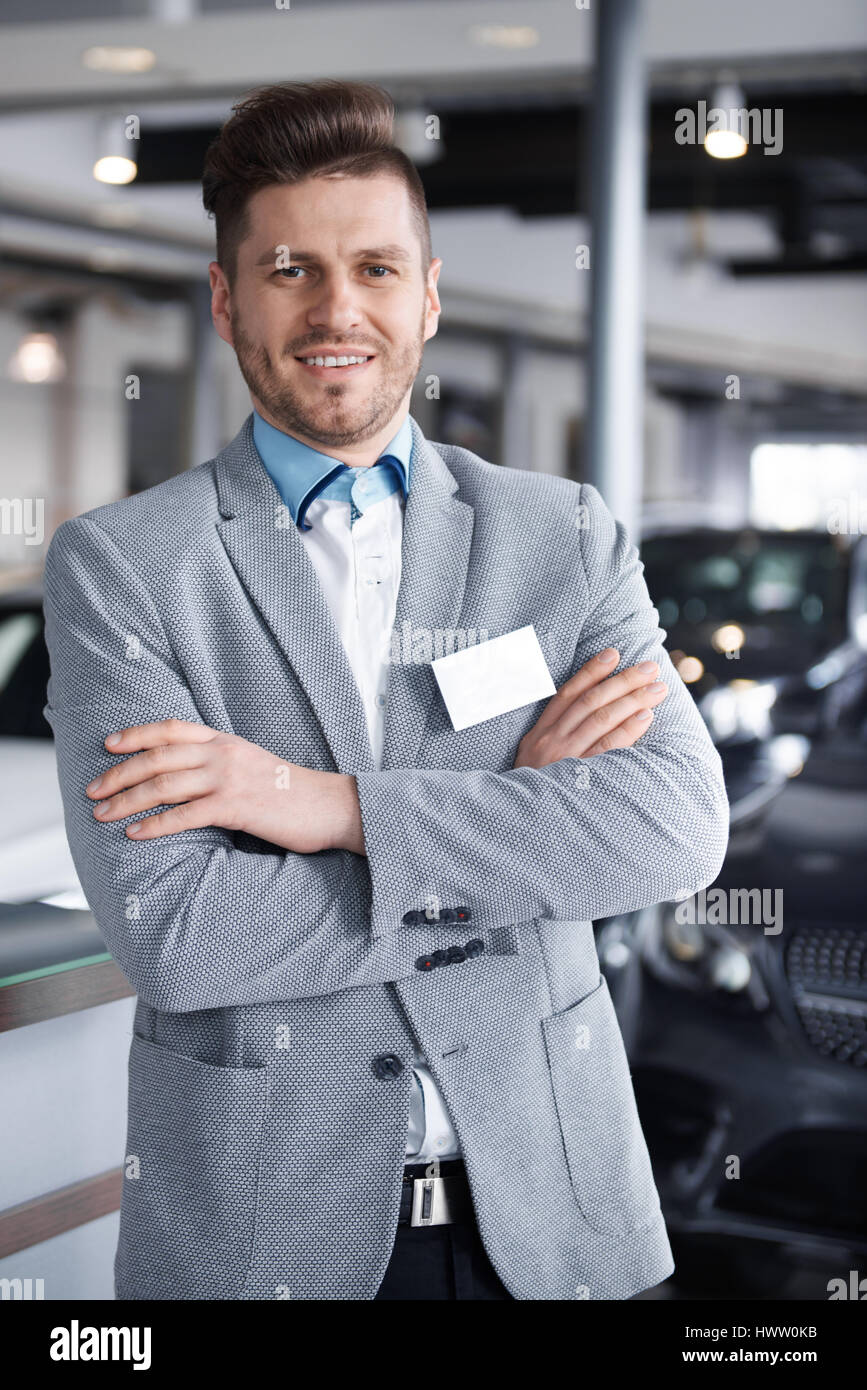 Salesman portrait hi-res stock photography and images - Alamy