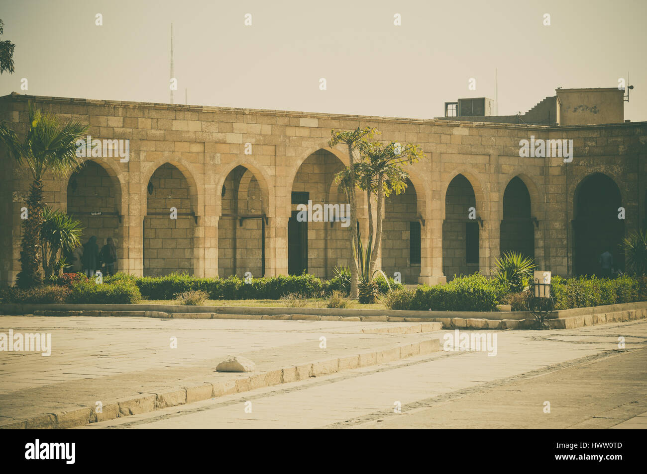 view of building at cairo citadel, egypt Stock Photo - Alamy