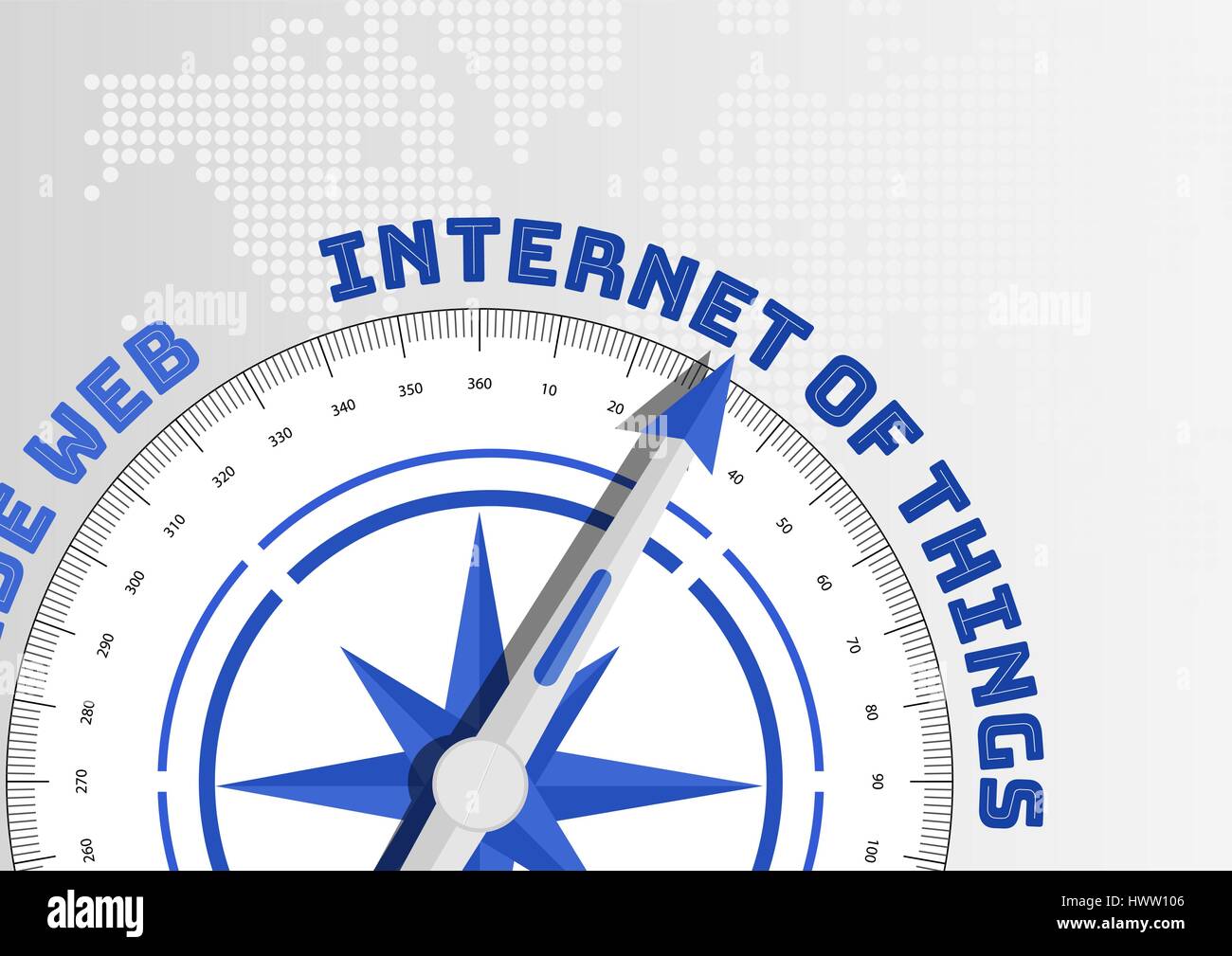 Compass Vector Pointing High Resolution Stock Photography and Images ...