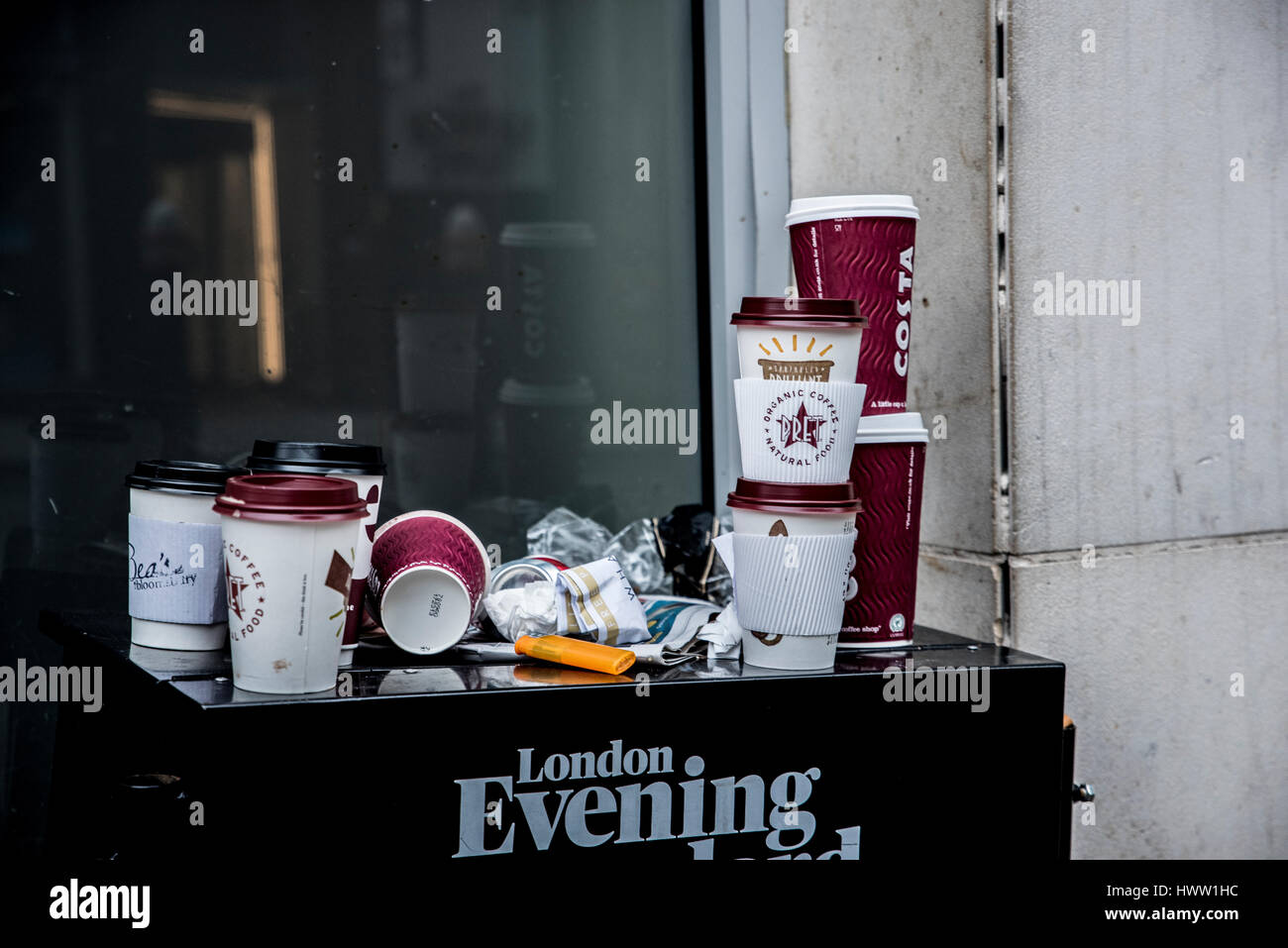 Costa coffee cups hi-res stock photography and images - Alamy