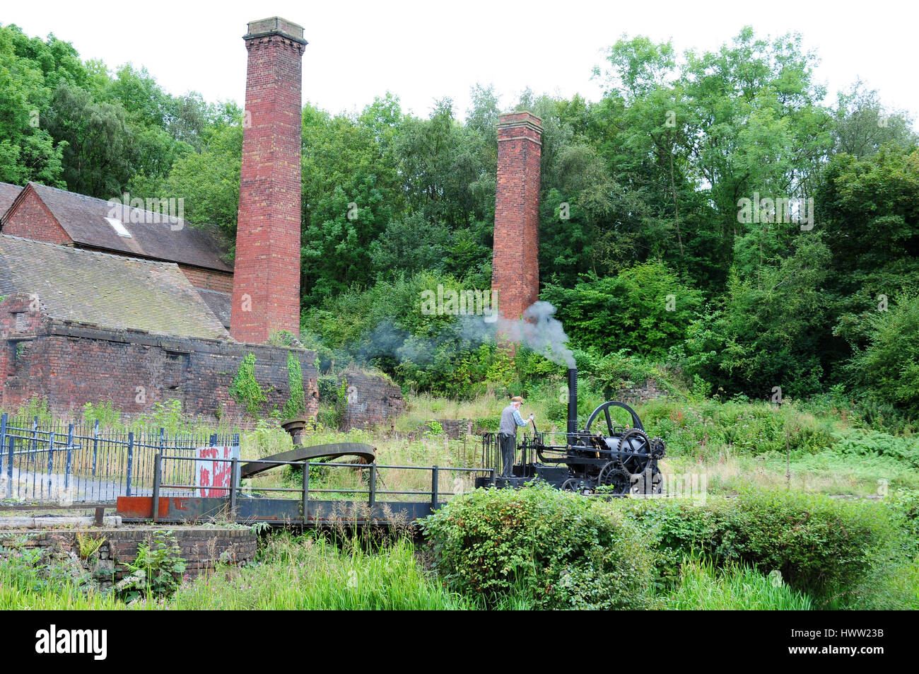 First steam locomotive hi-res stock photography and images - Alamy