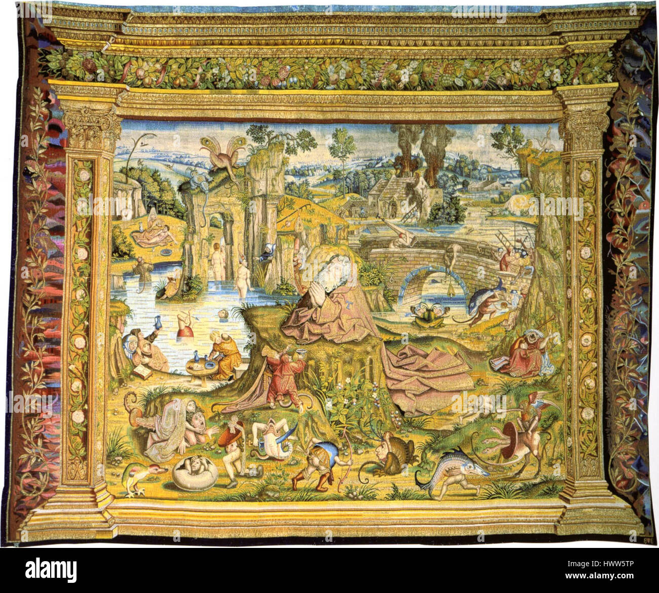 'After Jheronimus Bosch 011' refers to a piece inspired by the works of ...