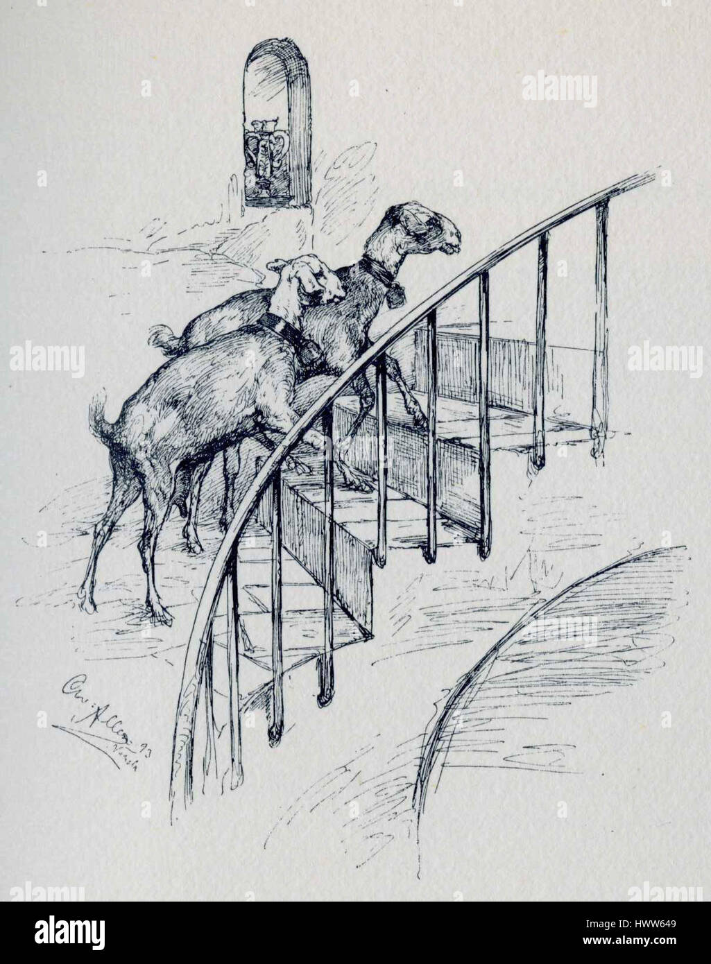 This artwork by Allers depicts the view of Naples and its surroundings ...