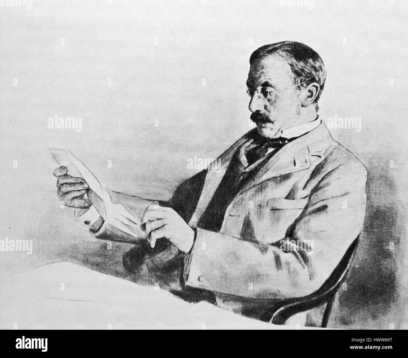 This image likely depicts Alfred Milner, a British statesman and ...