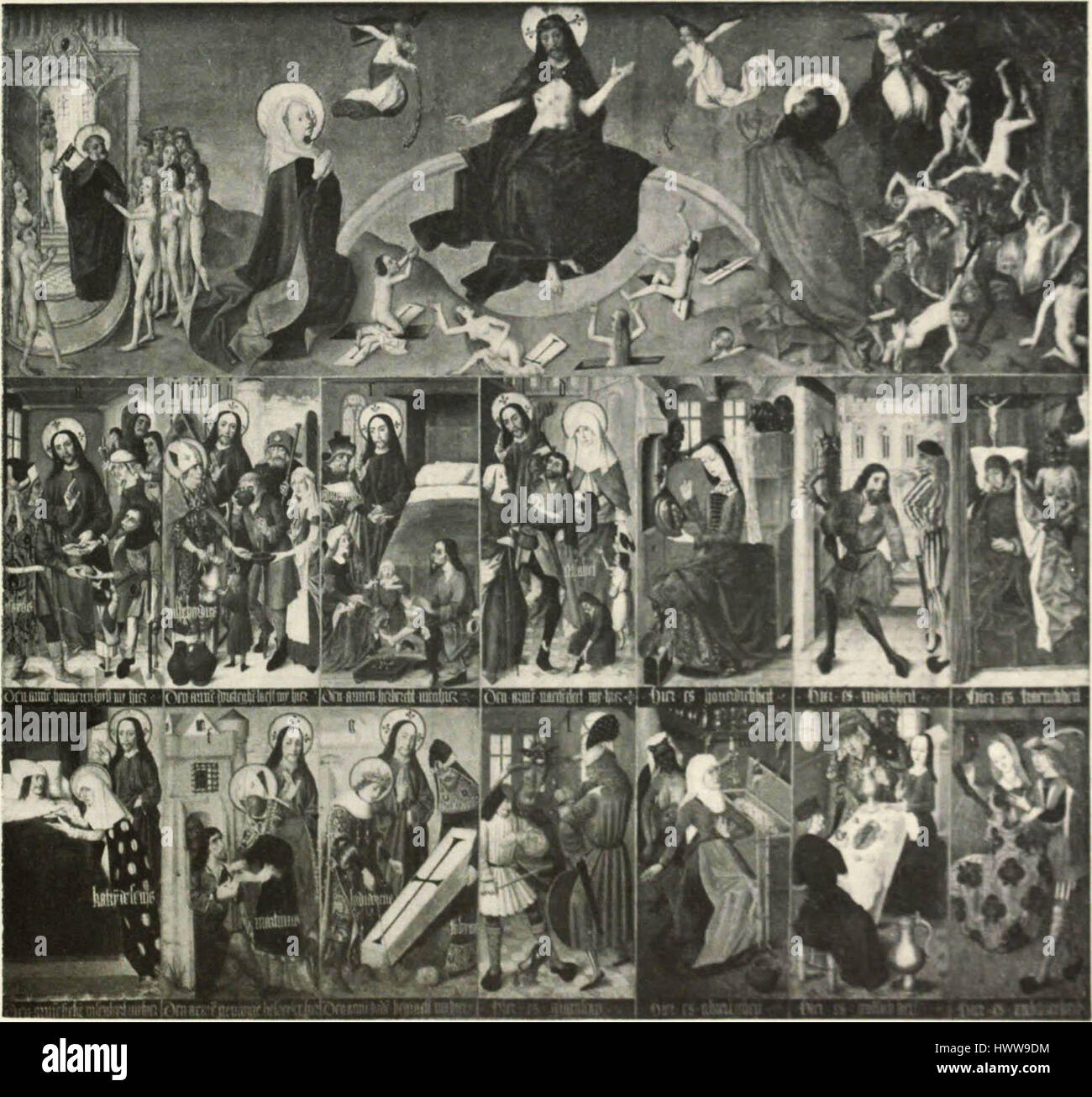 The 'Last Judgment,' an anonymous Southern Netherlands painting ...