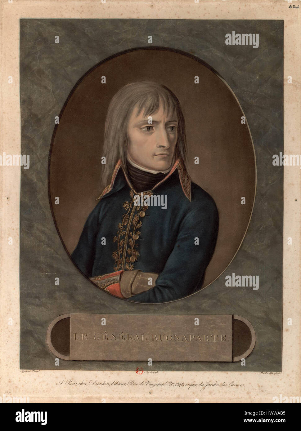 'Bonaparte' by Appiani and 'Alix' may refer to portraits or works ...