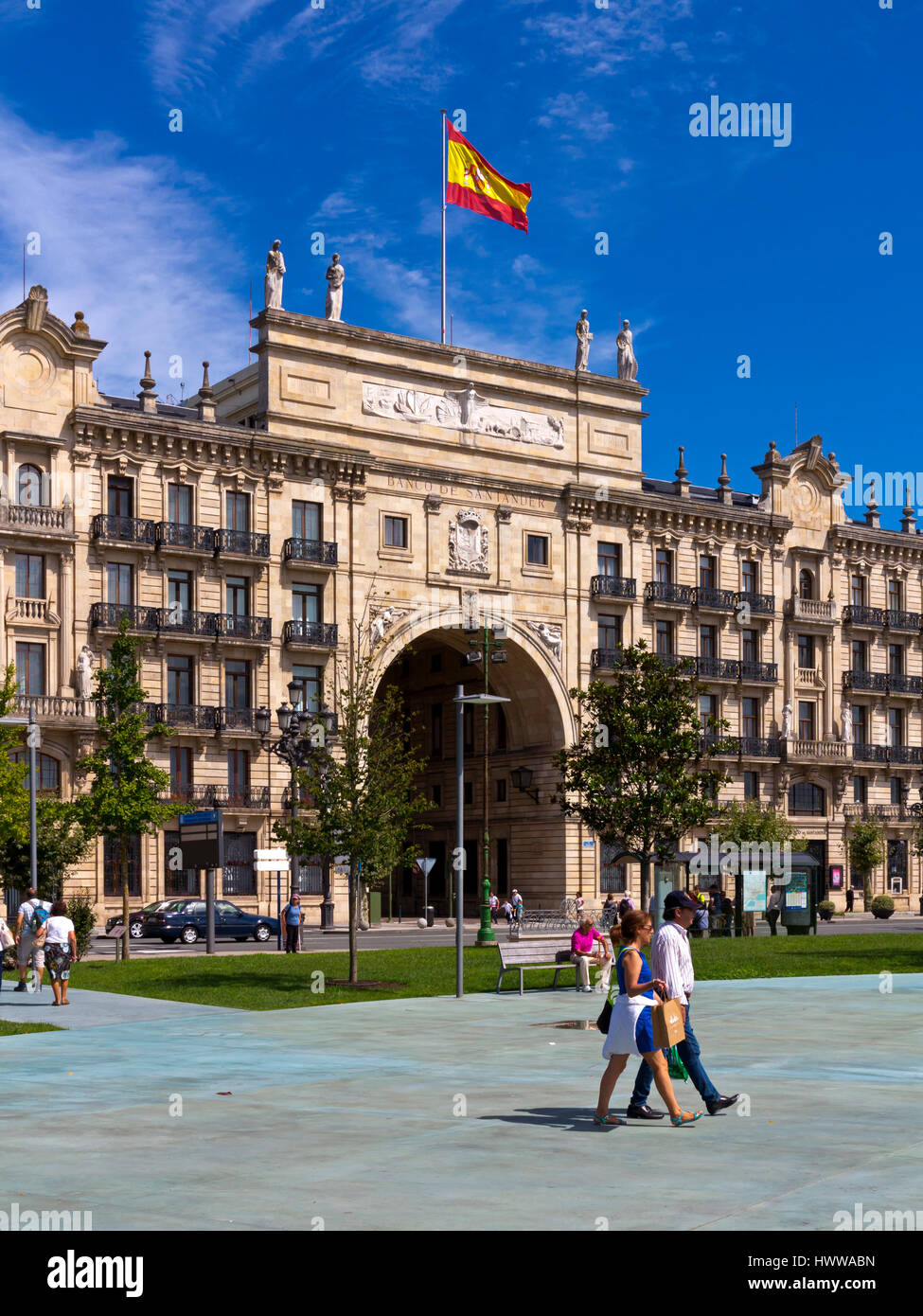 Santander flag hi-res stock photography and images - Alamy