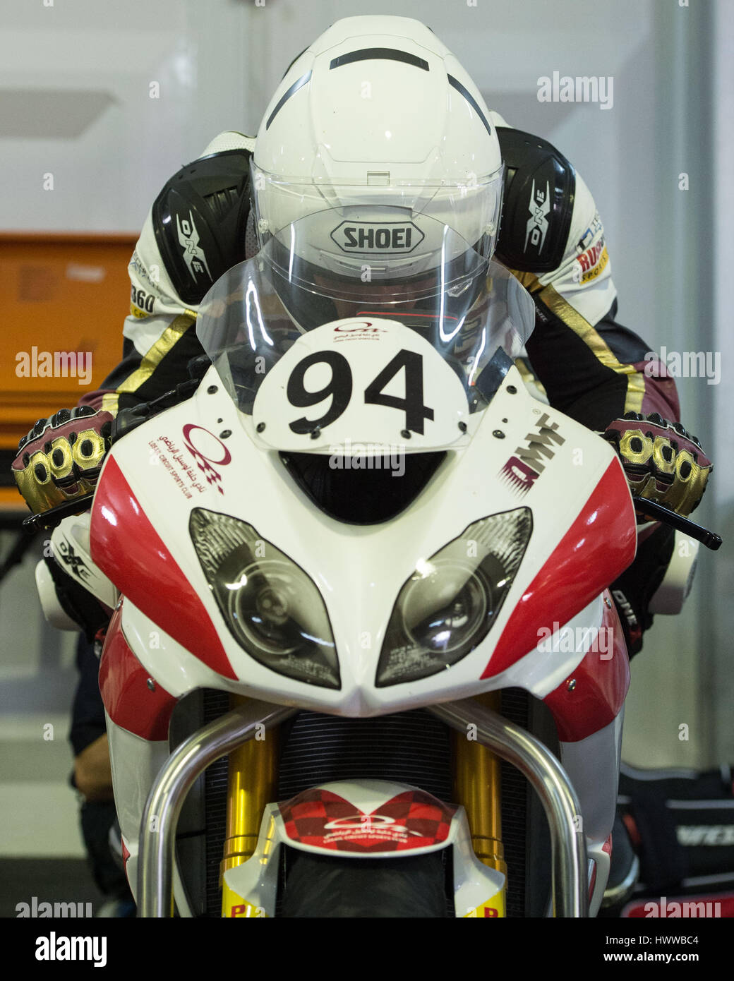 Losail International Circuit, Qatar. 23rd Mar, 2017. Khalid Al Mal ...