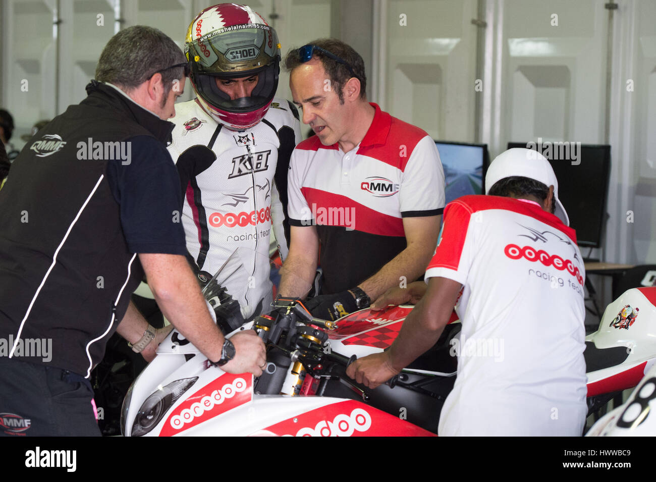 Losail International Circuit, Qatar. 23rd Mar, 2017. Mashel Al Naimi ...