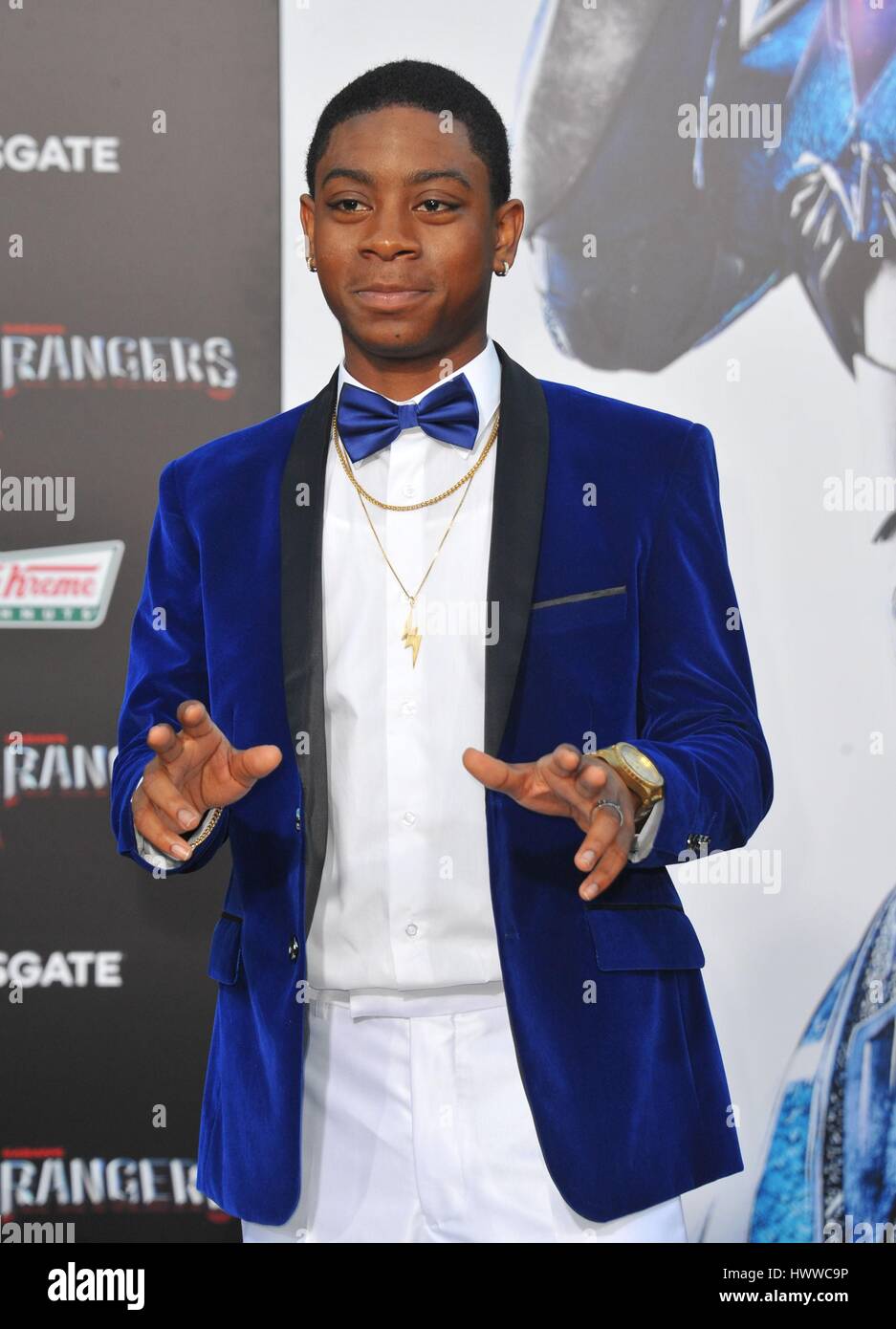 Los Angeles, California, USA. 22nd Mar, 2017. RJ Cyler at arrivals for ...