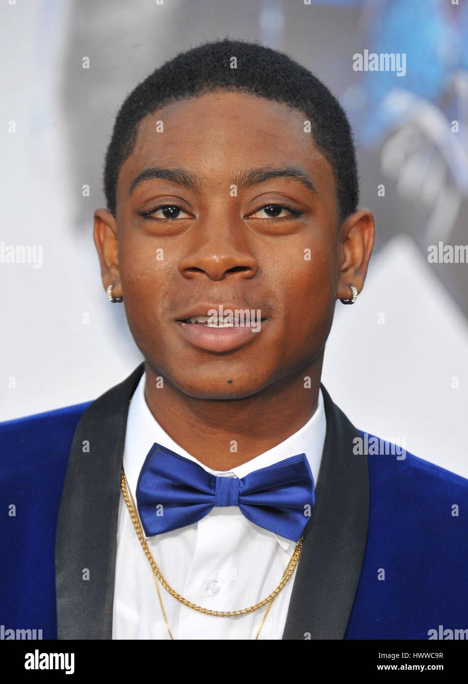 Los Angeles, California, USA. 22nd Mar, 2017. RJ Cyler at arrivals for ...