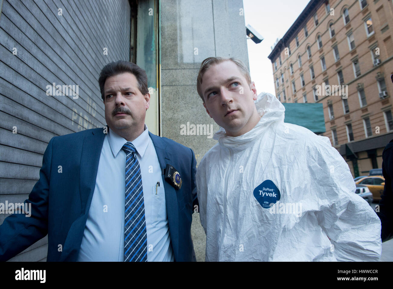 New York, USA. 22nd Mar, 2017. James Harris Jackson is escorted by ...