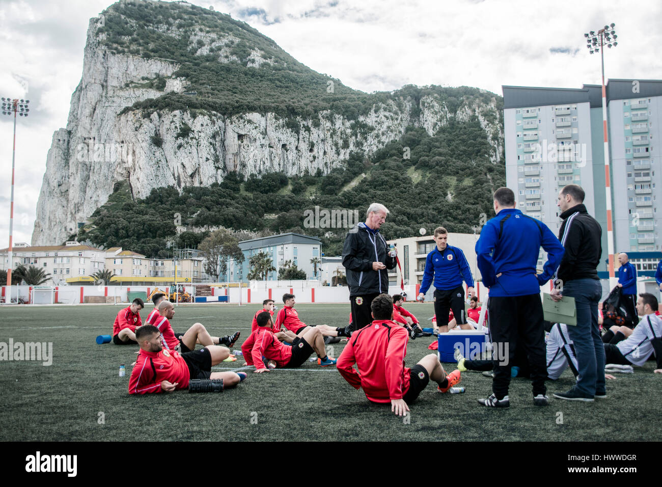 Gibraltar national team players hi-res stock photography and images - Alamy