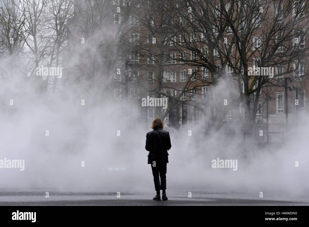 London, UK. 23rd Mar, 2017. Members of the public enjoy interacting ...
