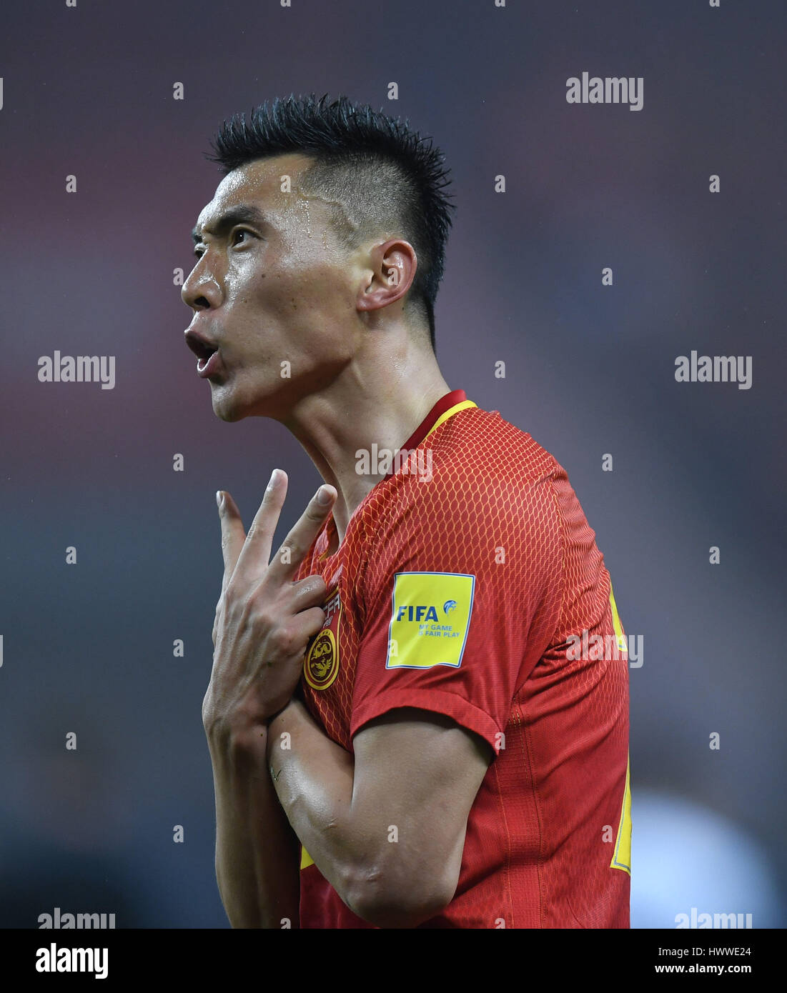 Changsha, China's Hunan province. 23rd Mar, 2017. China's Yu Dabao ...