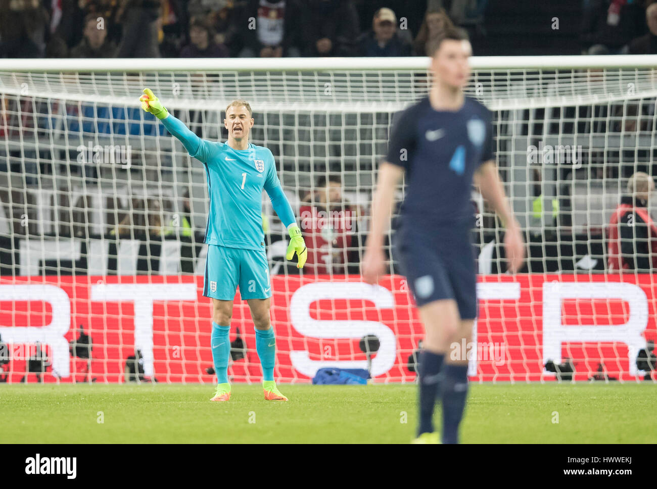 Dortmund, Germany. 22nd Mar, 2017. Joseph HART, England 1 gesture ...
