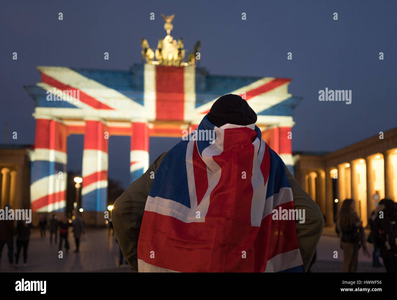 Draped in a union jack flag hi-res stock photography and images - Alamy