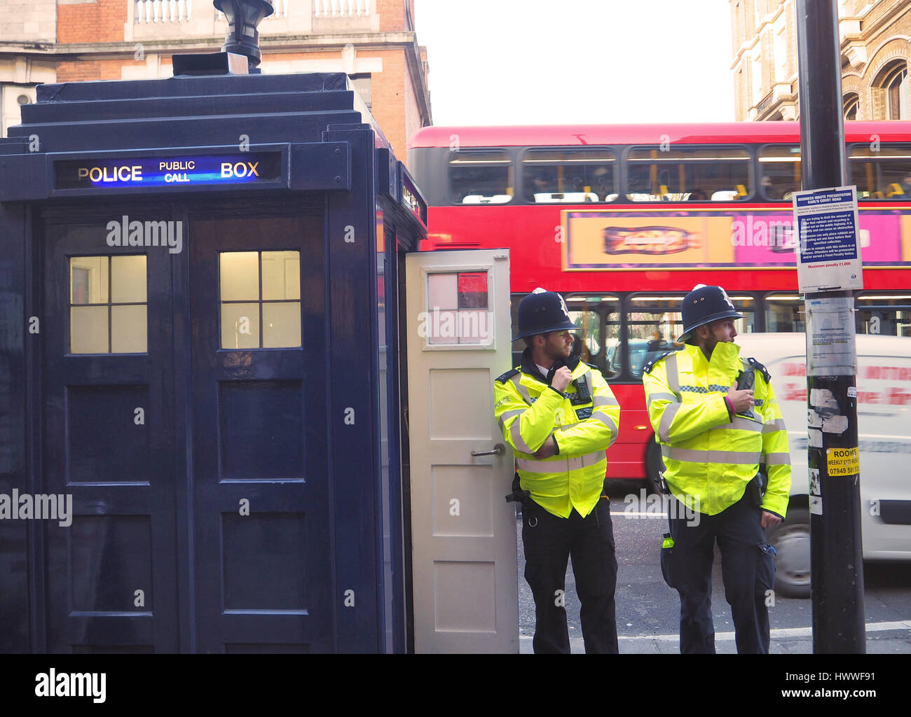 Police boxes hi-res stock photography and images - Alamy
