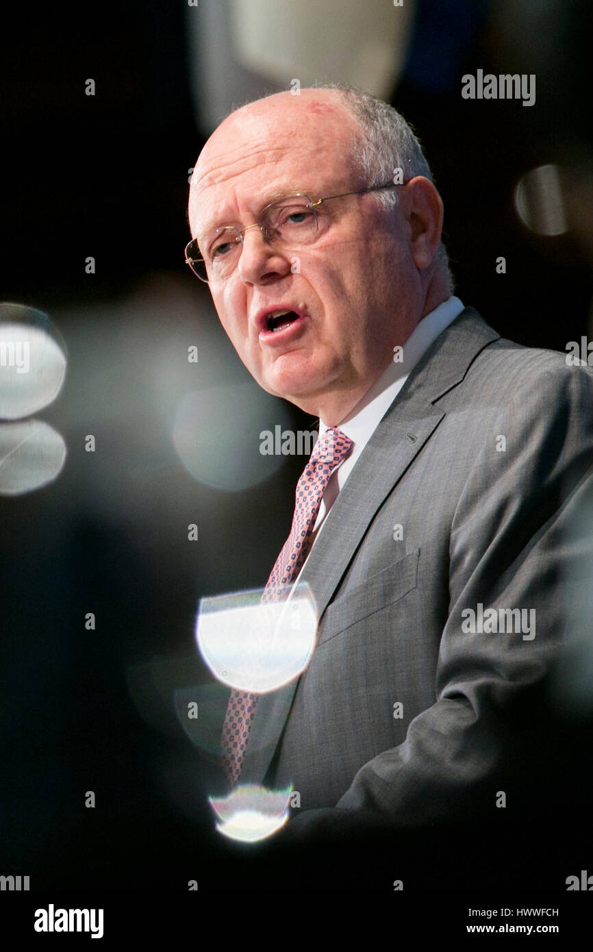 Washington, DC, USA. 23rd Mar, 2017. Ian Read, Chairman and CEO of ...