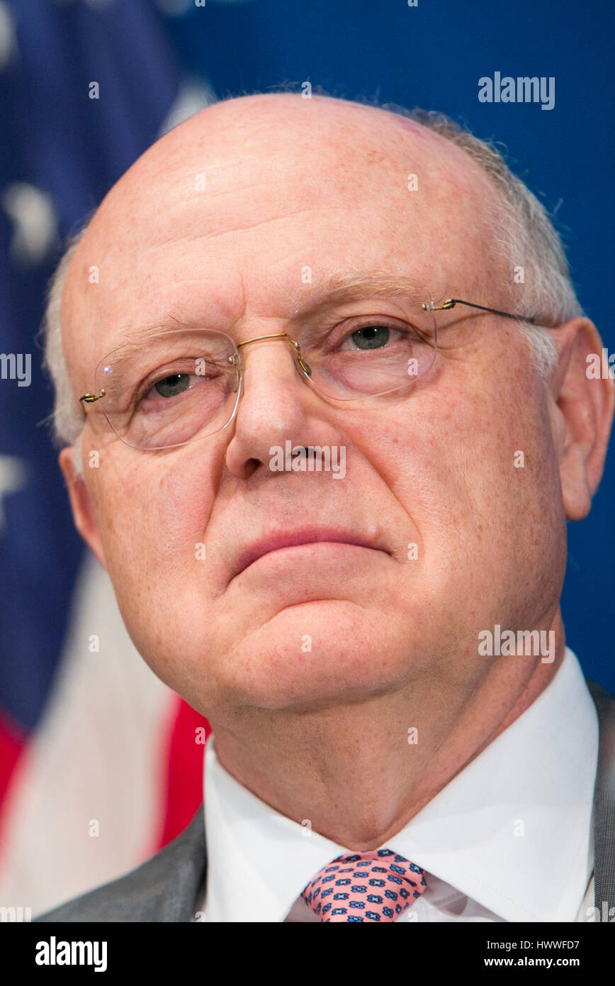 Washington, DC, USA. 23rd Mar, 2017. Ian Read, Chairman and CEO of ...