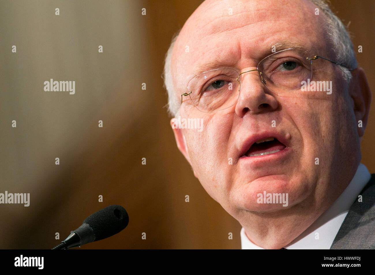 Washington, DC, USA. 23rd Mar, 2017. Ian Read, Chairman and CEO of ...