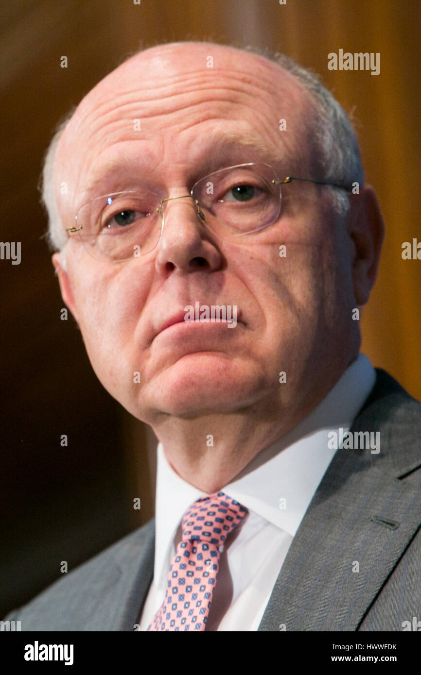 Washington, DC, USA. 23rd Mar, 2017. Ian Read, Chairman and CEO of ...