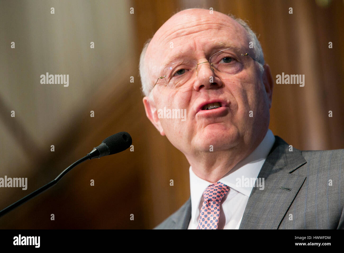 Washington, DC, USA. 23rd Mar, 2017. Ian Read, Chairman and CEO of ...