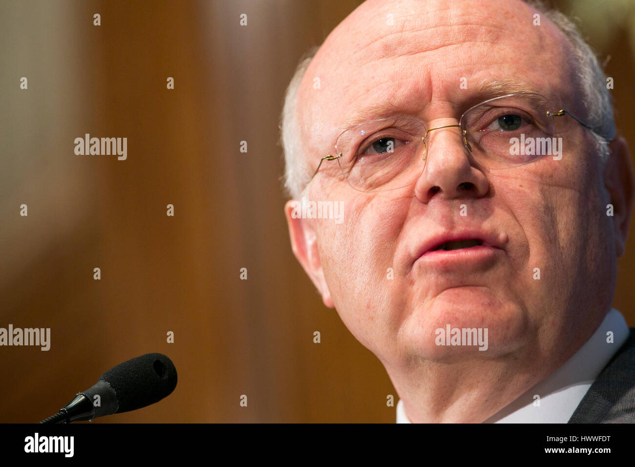 Washington, DC, USA. 23rd Mar, 2017. Ian Read, Chairman and CEO of ...