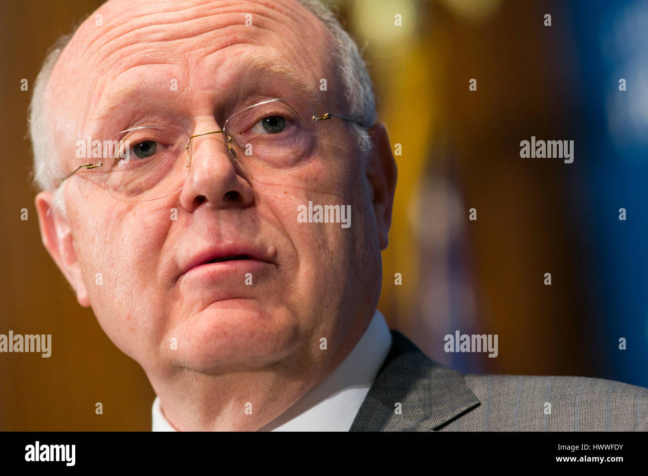 Washington, DC, USA. 23rd Mar, 2017. Ian Read, Chairman and CEO of ...