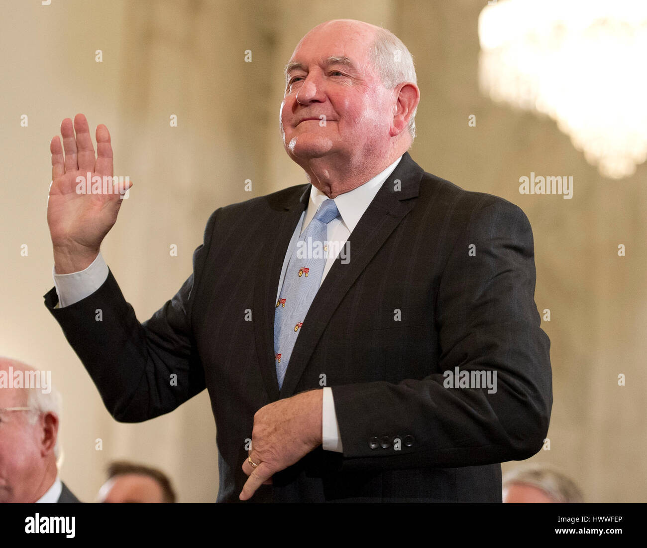 Washington DC, USA. 23rd March, 2017. Former Governor George "Sonny ...