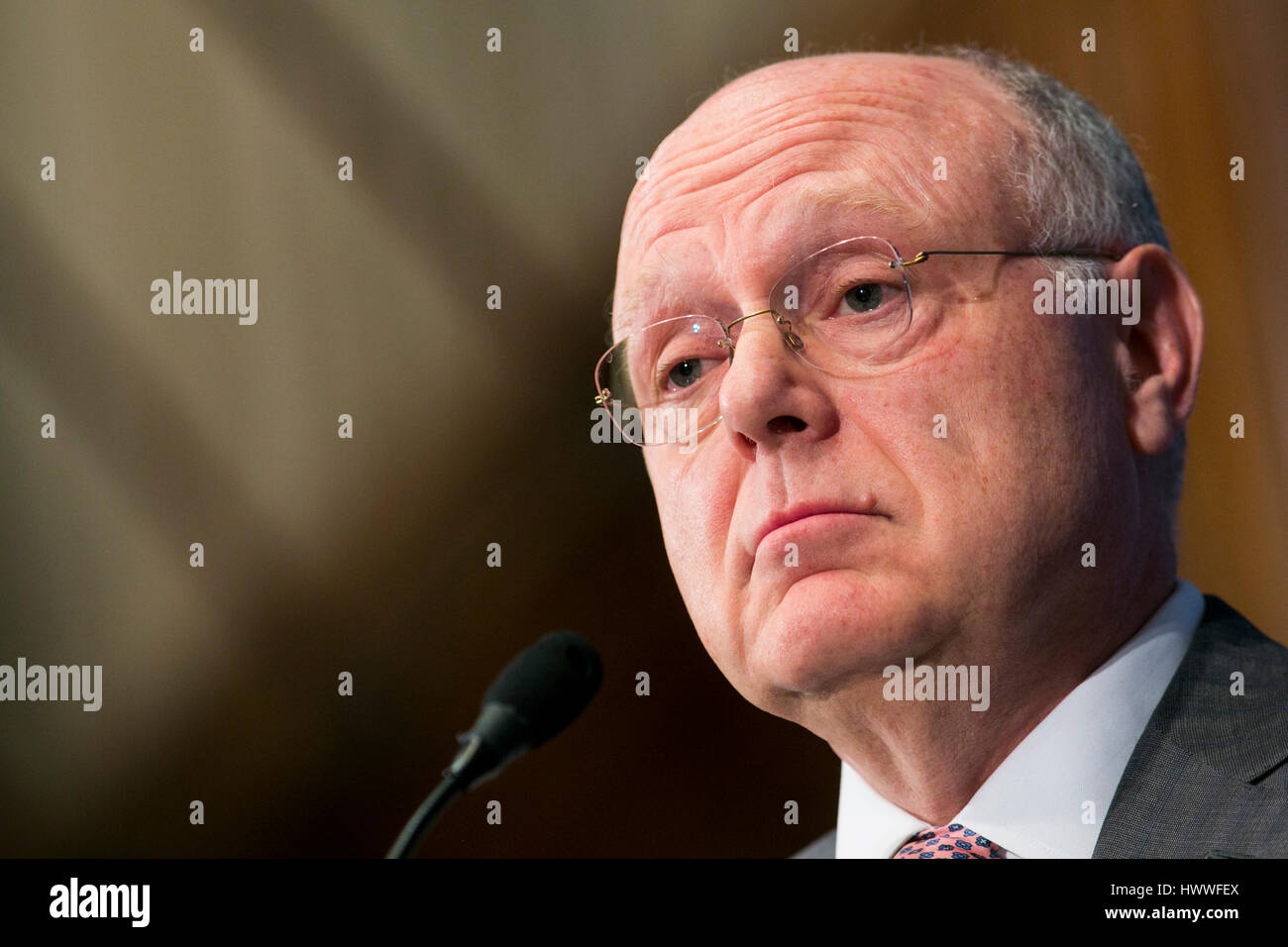 Washington, DC, USA. 23rd Mar, 2017. Ian Read, Chairman and CEO of ...