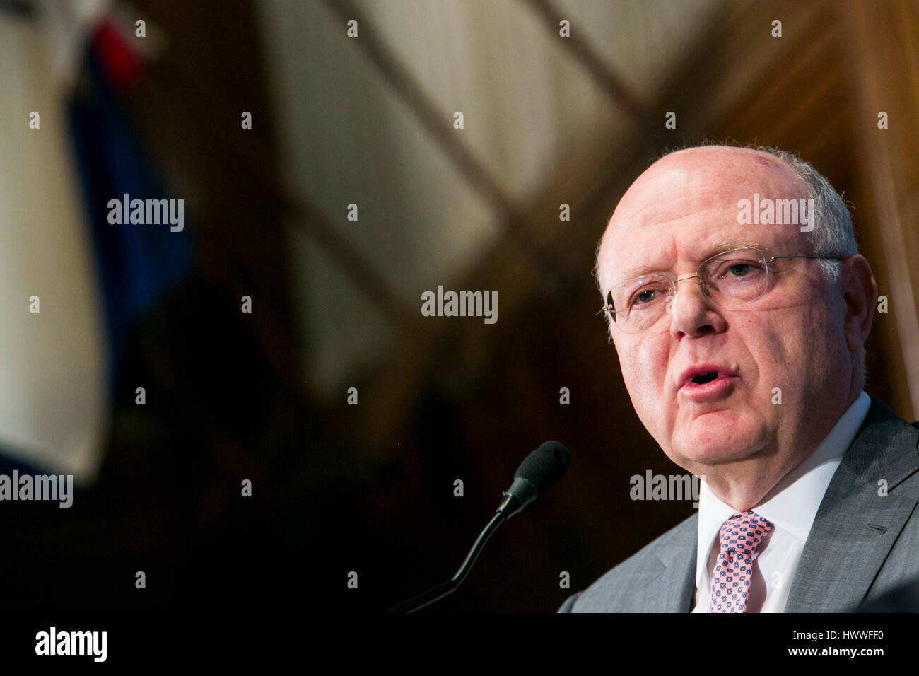 Washington, DC, USA. 23rd Mar, 2017. Ian Read, Chairman and CEO of ...