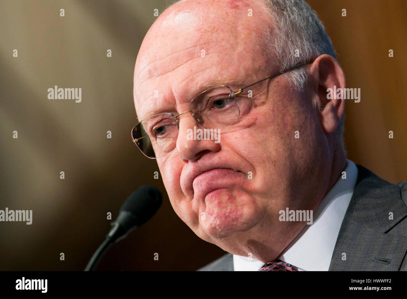 Washington, DC, USA. 23rd Mar, 2017. Ian Read, Chairman and CEO of ...