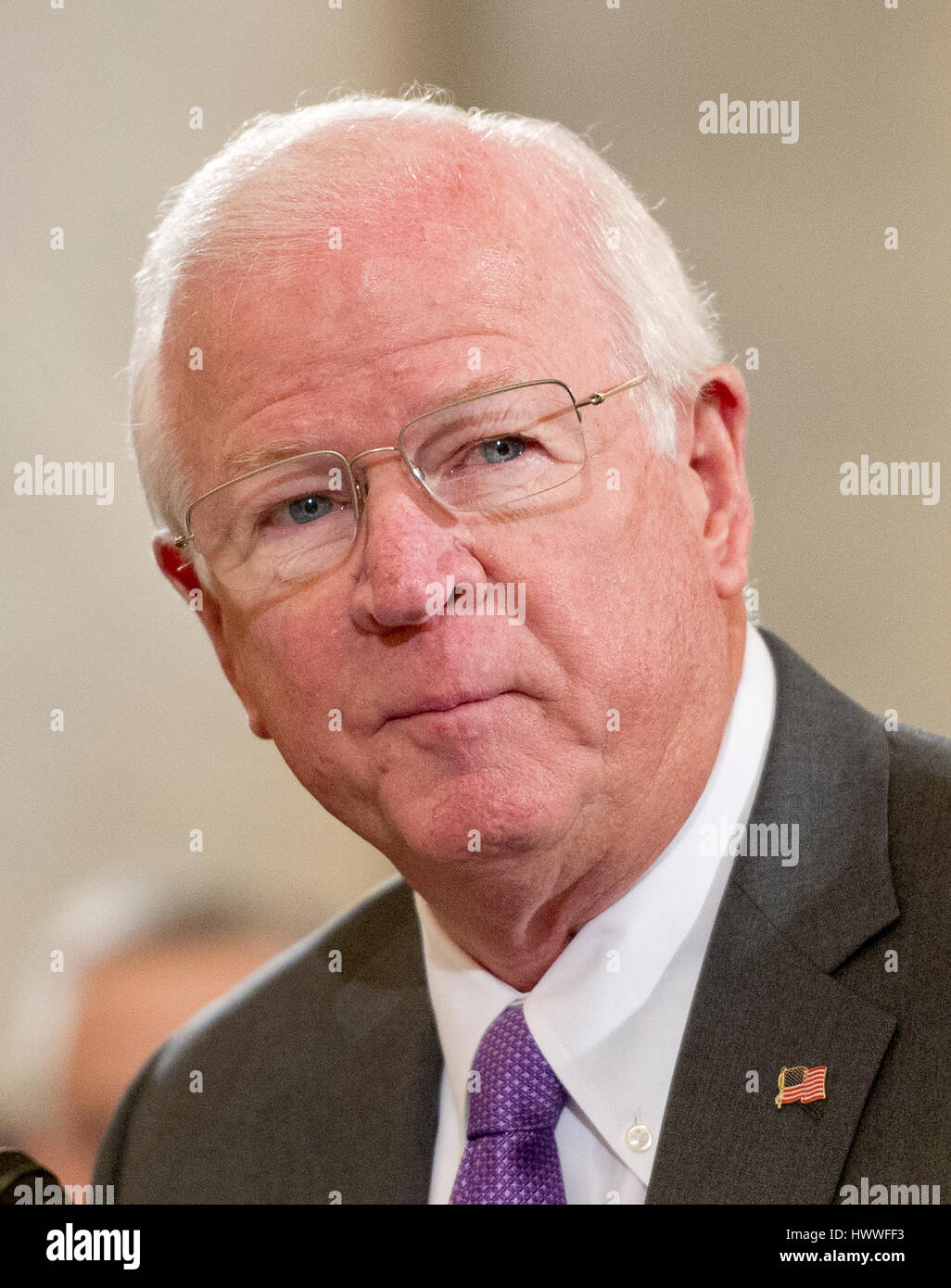 Washington DC, USA. 23rd March, 2017. Former United States Senator ...