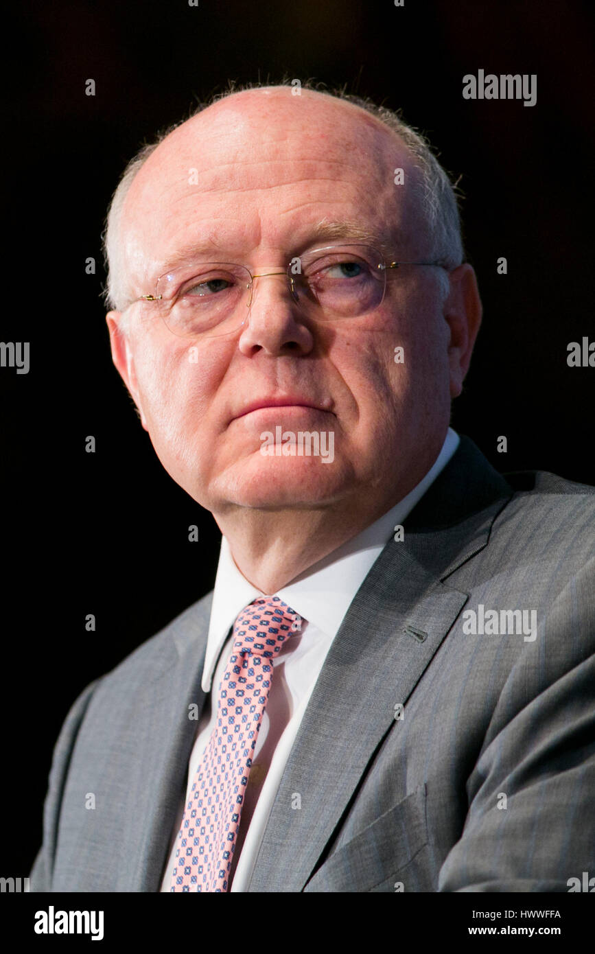 Washington, DC, USA. 23rd Mar, 2017. Ian Read, Chairman and CEO of ...