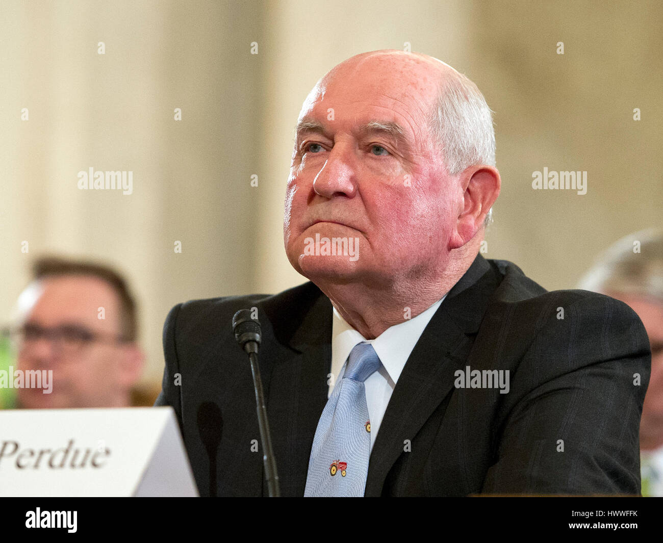 Washington DC, USA. 23rd March, 2017. Former Governor George "Sonny ...