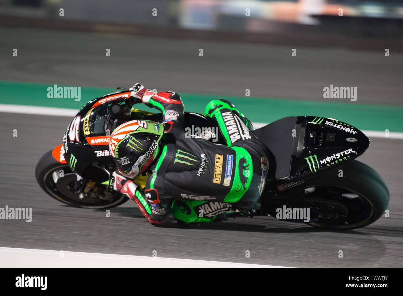 Losail International Circuit, Qatar. 23rd Mar, 2017. Johann Zarco who ...