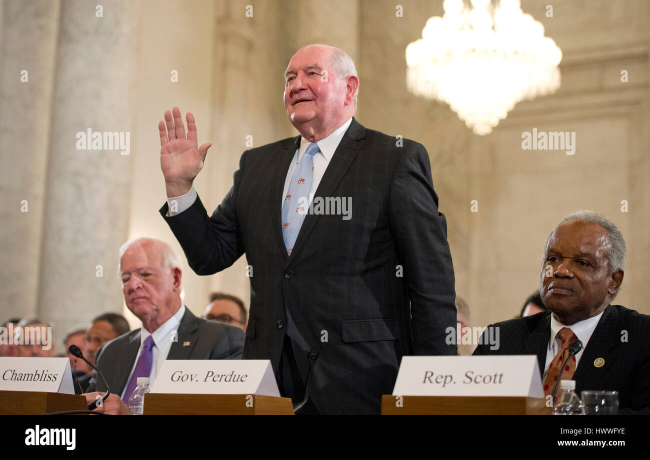 Former Governor George "Sonny" Perdue (Republican of Georgia), United ...