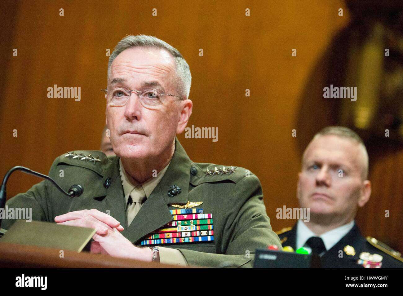 U.S. Chairman of the Joint Chiefs Gen. Joseph Dunford testifies before ...
