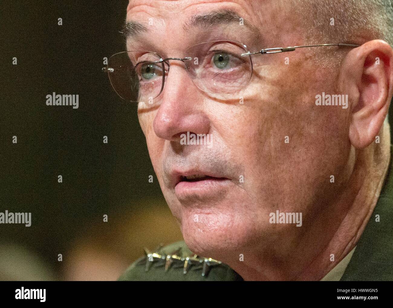 U.S. Chairman of the Joint Chiefs Gen. Joseph Dunford testifies before ...