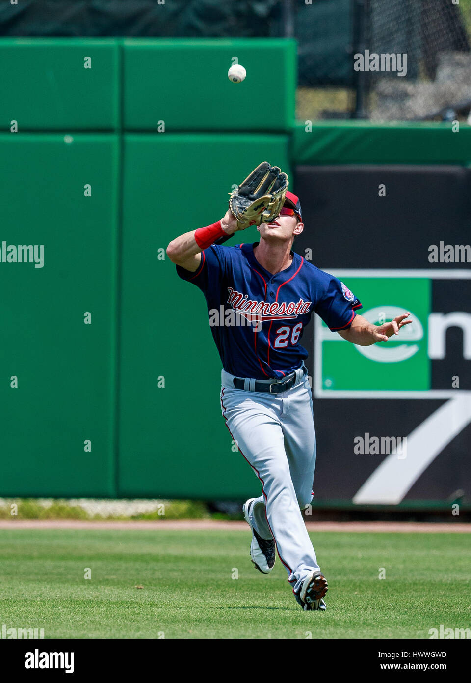 Spectrum Field. 23rd Mar, 2017. Florida, USA-Minnesota Twins center ...
