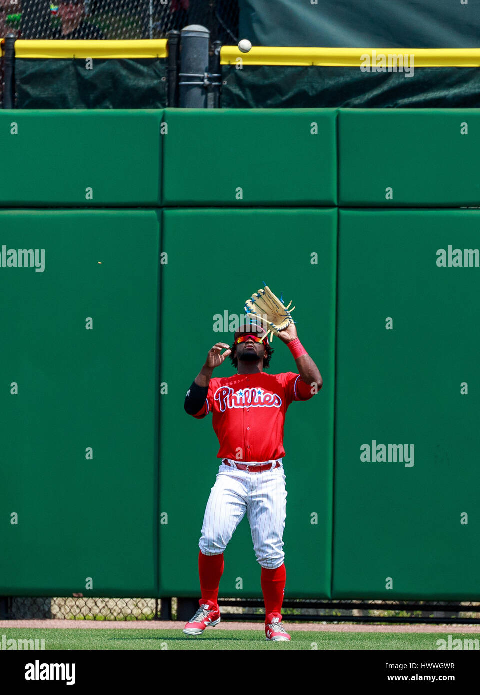 Spectrum Field. 23rd Mar, 2017. Florida, USA-Minnesota Twins center ...