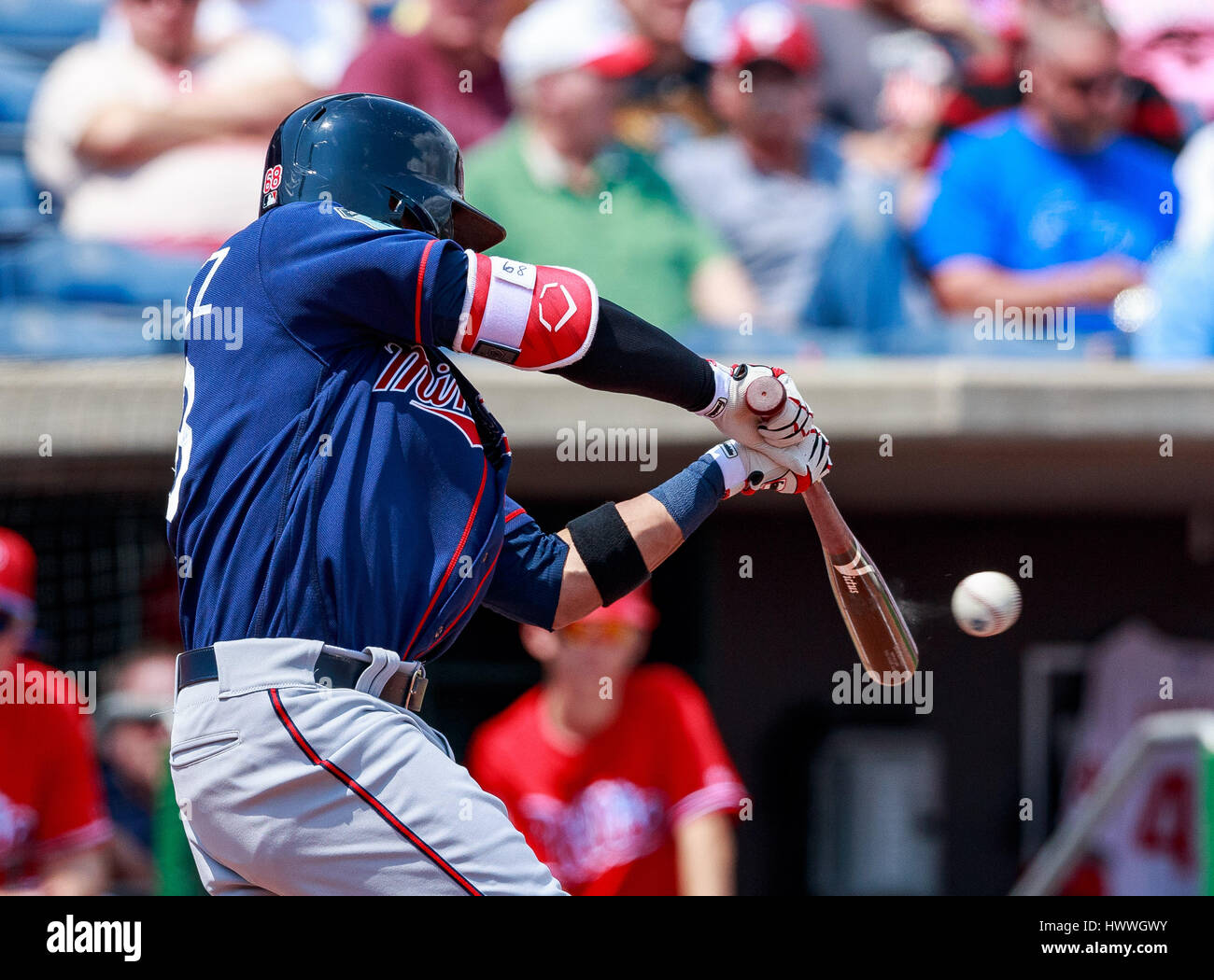 Spectrum Field. 23rd Mar, 2017. Florida, USA-Minnesota Twins second ...