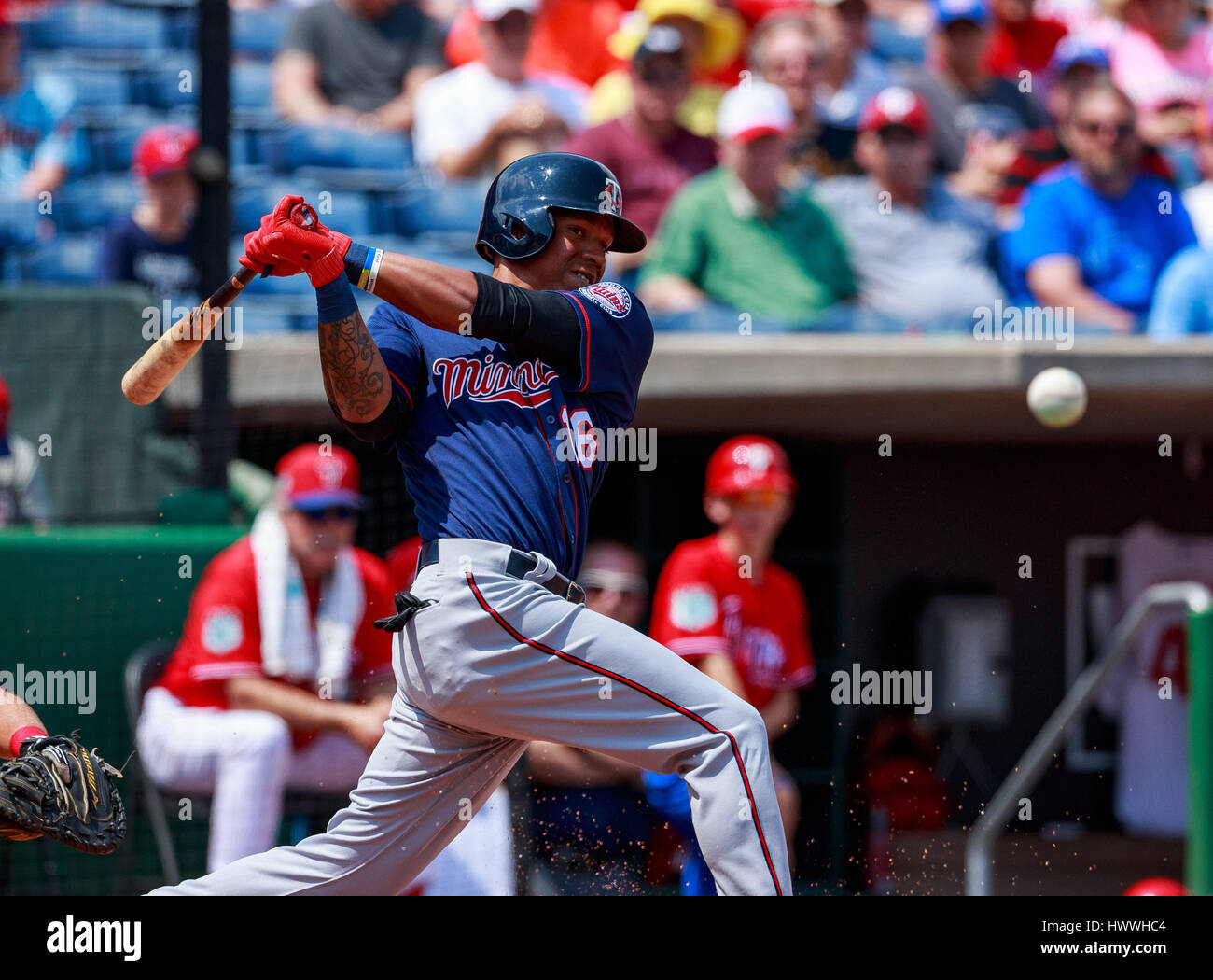 Spectrum Field. 23rd Mar, 2017. Florida, USA-Minnesota Twins third ...