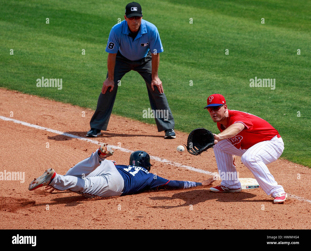 Spectrum Field. 23rd Mar, 2017. Florida, USA-Minnesota Twins shortstop ...