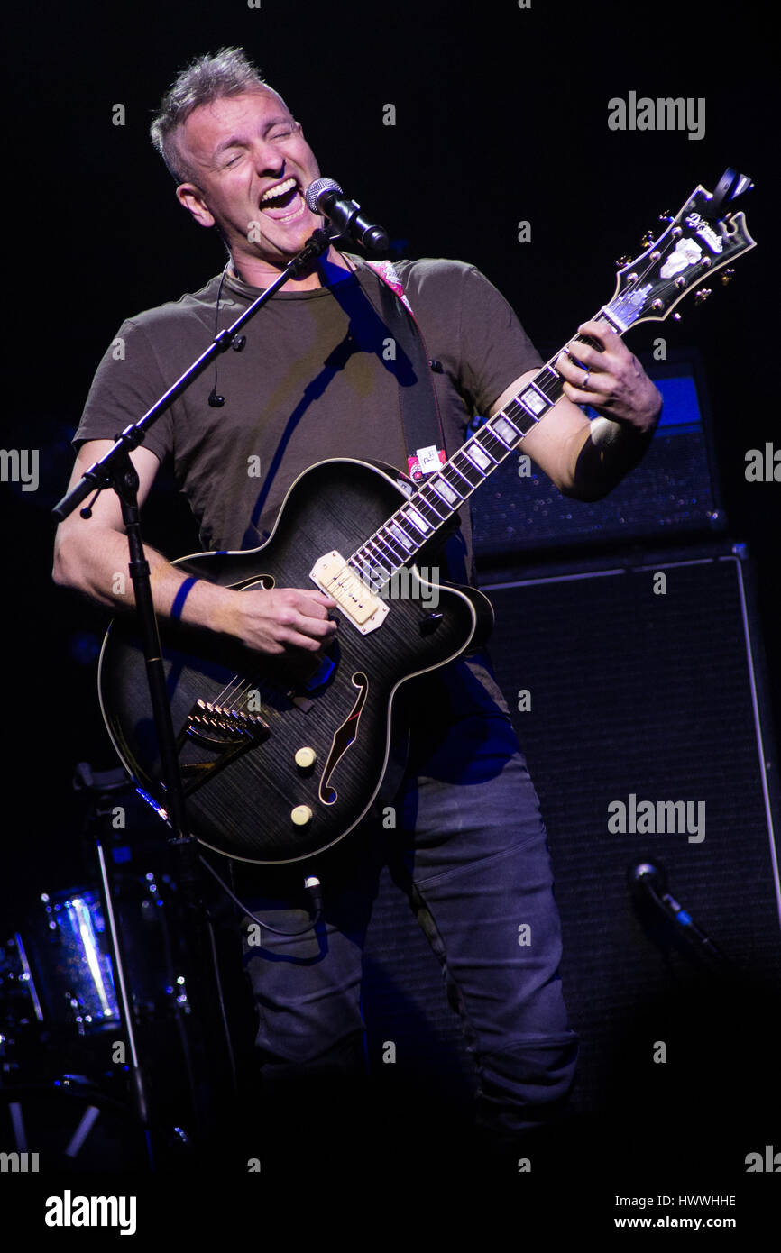 Milan Italy. 23th March 2017. The English singer-songwriter JOE SUMNER ...